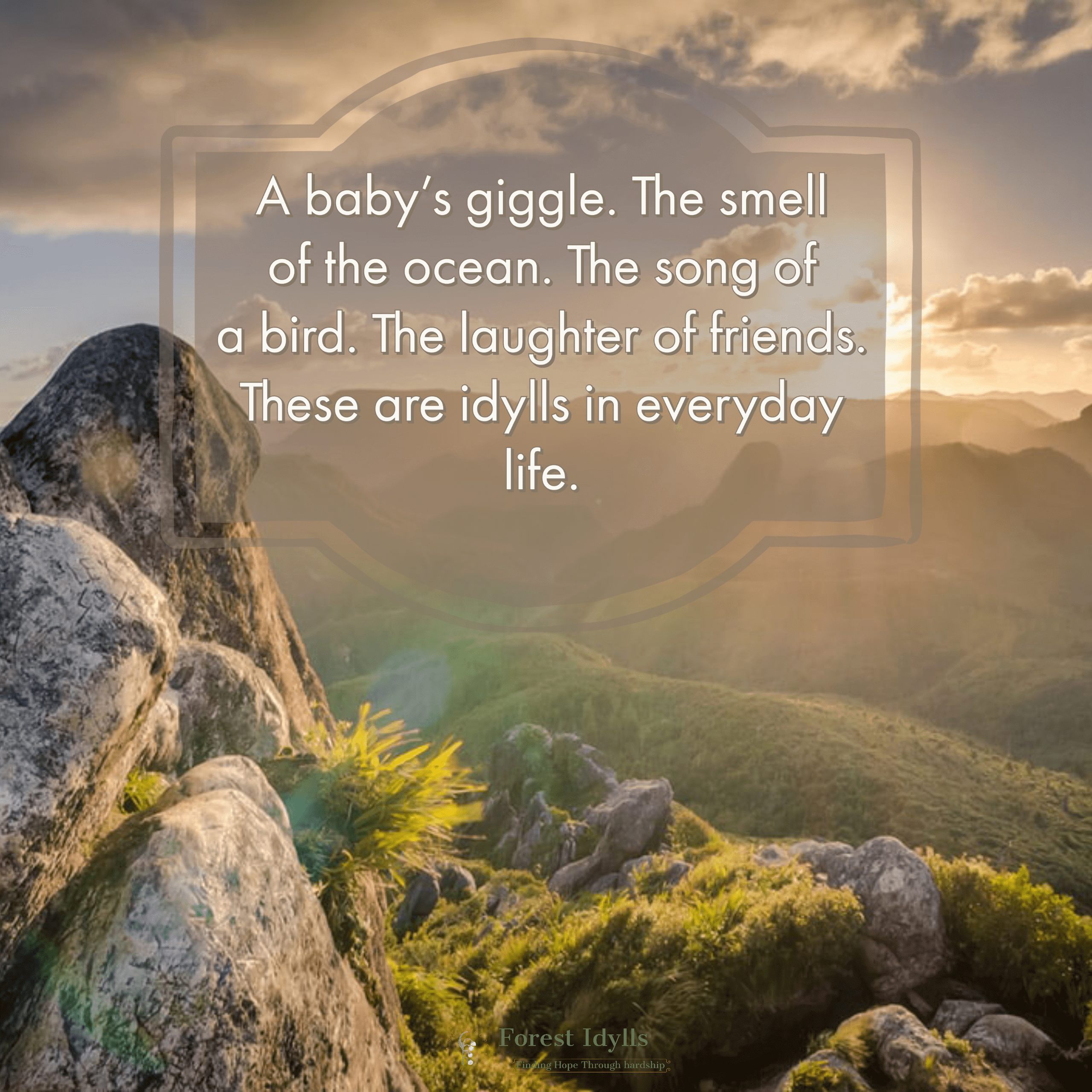Everyday Idylls – Forest Idylls